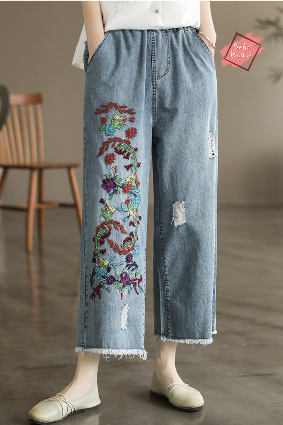 Boho Jeans: Chic & Trendy Bohemian Denim for Women | BohoWears